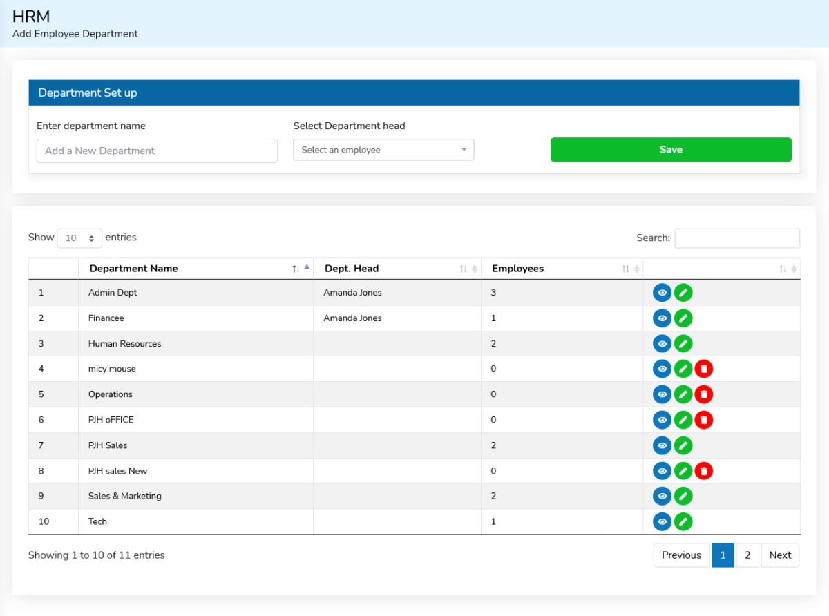 Human Resource Management – ARM Portal