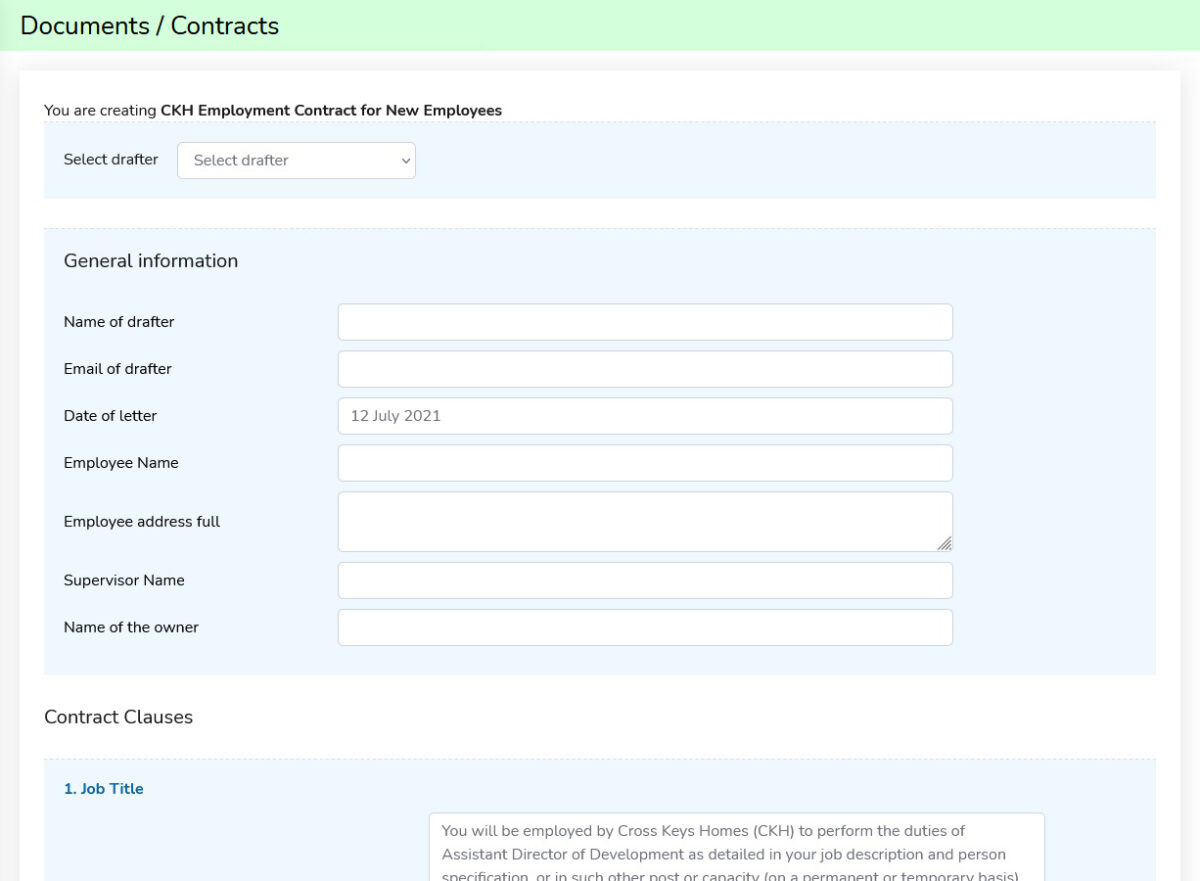 Document Management – ARM Portal